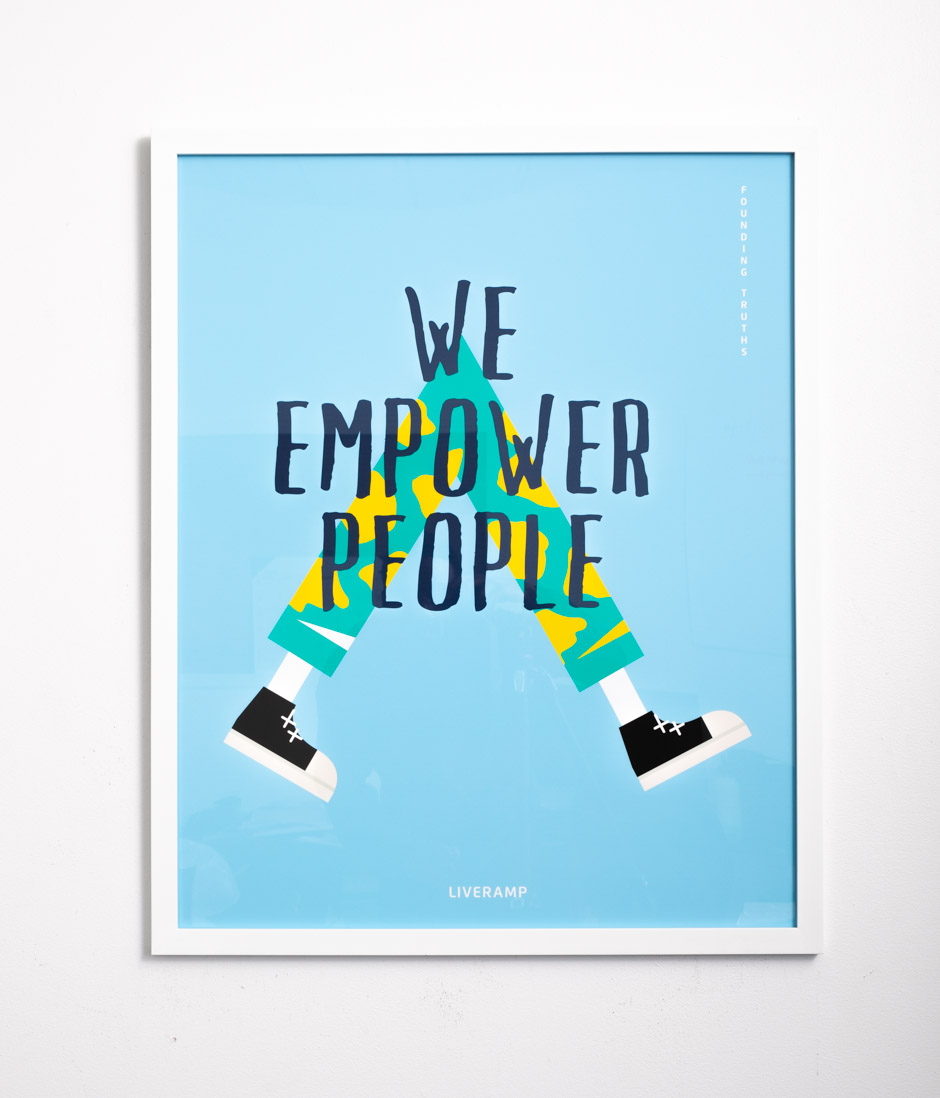 We Empower People ( Blue & Green ) – Skyframe